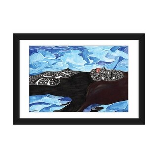 iCanvas "Drowning As The Thought Of You Goes On And On And On" by TJ ...