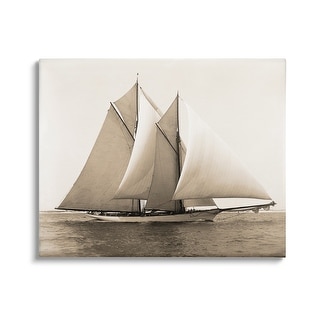 Stupell Nautical Ship Photography Canvas Wall Art Design by Graffi*Tee ...