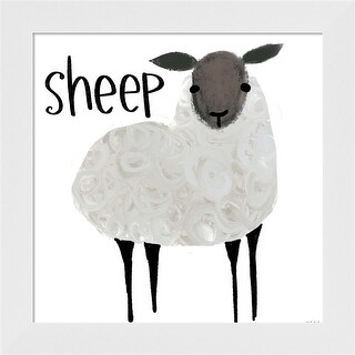 Katie Doucette 'Sheep' Framed Art - Bed Bath & Beyond - 33531596