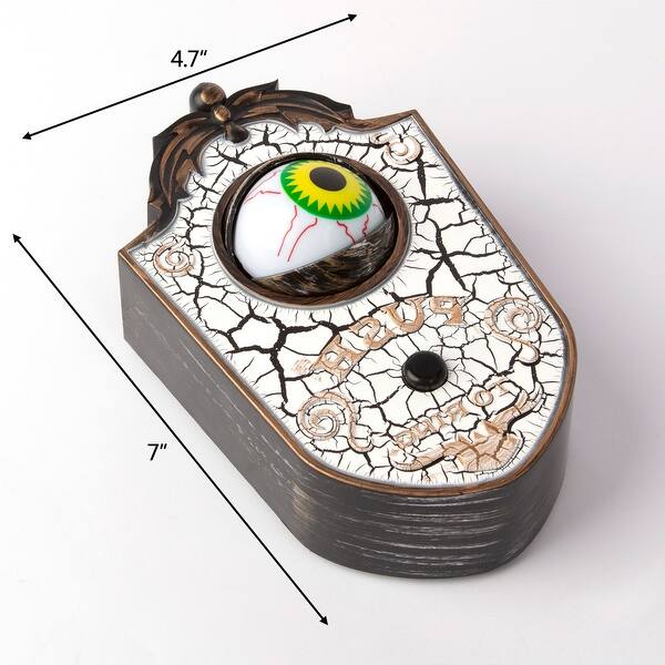 Eyeball Doorbell Animated Halloween Decoration - Bed Bath & Beyond ...