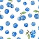 Blueberries Pattern Wallpaper - Bed Bath & Beyond - 32769635