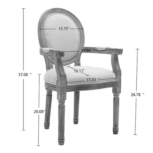 Grondin Mid-Century Modern Style French Country Dining Chair Set of 2 ...