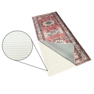 Beige Rug Pad Runner - Non Slip Strong Firm Grip (0.125" Inches Thick ...