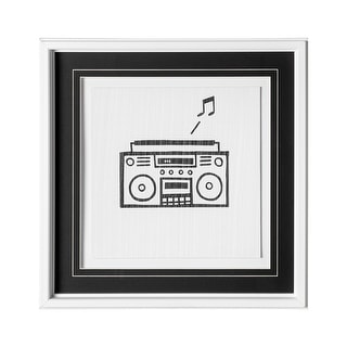 Boom Box Framed Art Print - Bed Bath & Beyond - 39192479
