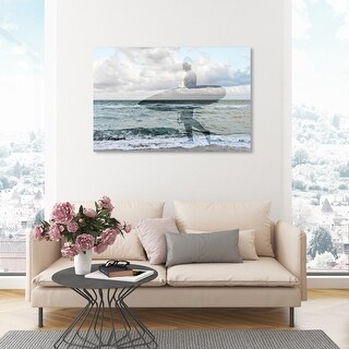 Oliver Gal 'Surfing Explorer' Nautical and Coastal Wall Art Canvas ...