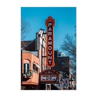 Charlottesville Virginia The Paramount Theater Signs Art Print/Poster ...