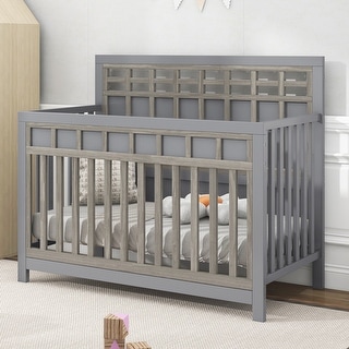 Certified Baby Safe Crib, Pine Solid Wood, Non-Toxic Finish - Bed Bath ...