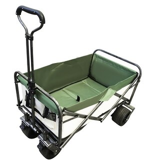 Portable Beach Trolley Cart Pet Buggy Stall Trolley Station Wagon - Bed ...