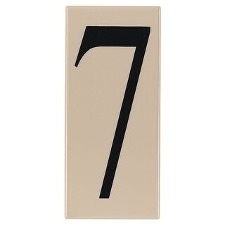 Generation Lighting Address Light Number Tile - 7 - White Plastic - Bed ...