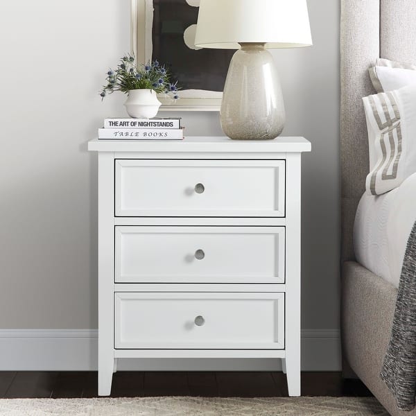 Lomello 3 drawer Nightstand by Greyson Living On Sale Bed Bath Beyond 40940765