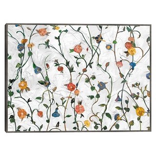 Garden Trellis By Studio Arts Canvas Art Print - Bed Bath & Beyond ...