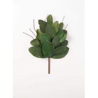 Sullivans Artificial Magnolia Leaf Bush 24.5"H Green - Bed Bath ...
