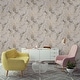 Menali Peacock Textured Vinyl Wallpaper – 396in x 20.8in - Bed Bath ...