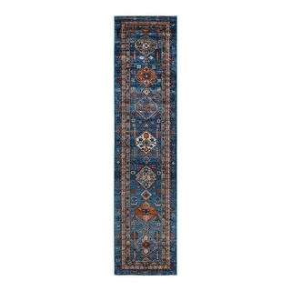Overton Hand Knotted Wool Vintage Inspired Traditional Serapi Light ...