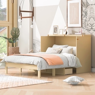 Pulley Structure Design Full Size Murphy Bed Wall Bed - Bed Bath ...