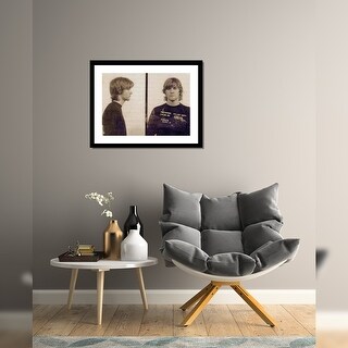 Venice Beach Collections Famous Mugshots Multi-color MDF Frame with ...