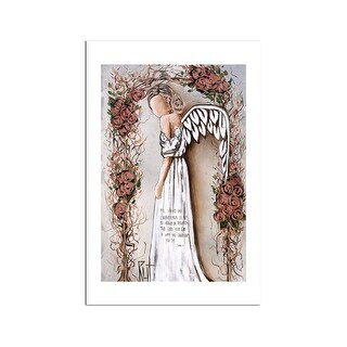 Be Strong And Courageous Fine Art by Ruth's Angels - Multi - Bed Bath ...