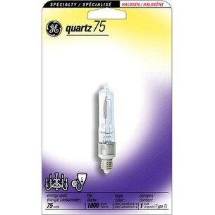 GE 12715 Single End Quartz Bulb Q75 T3 75W - Bed Bath & Beyond - 17093944