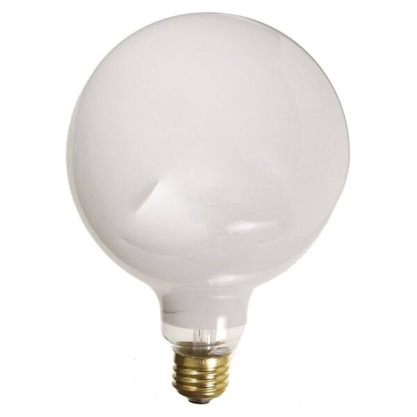 60W Round White G40 Globe Light Bulb American Imaginations - Bed Bath ...