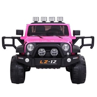 12V Kids Ride On Car Toy Jeep Rechargeable Battery 4 mph Remote Control ...