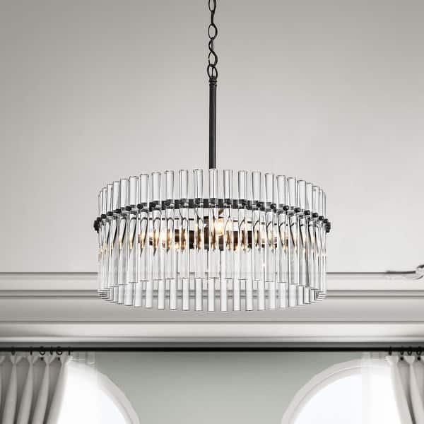 Casandra 5-light Crystal Chandelier - On Sale - Bed Bath & Beyond ...
