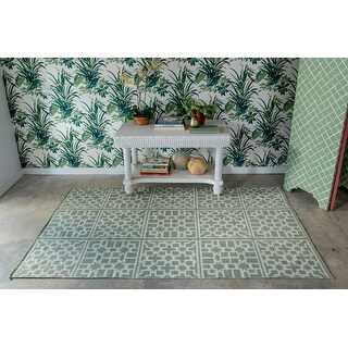 Madcap Cottage by Momeni Handmade Geometric Indoor/Outdoor Rug - Bed ...