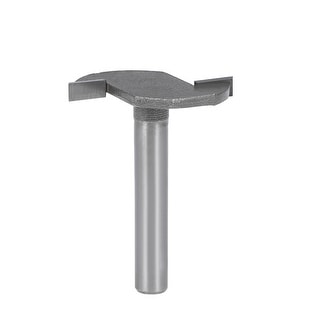 T Slot Router Bit 1/4¡± Shank 1/8¡± Cutting Depth 2 Flutes HSS Cutter ...