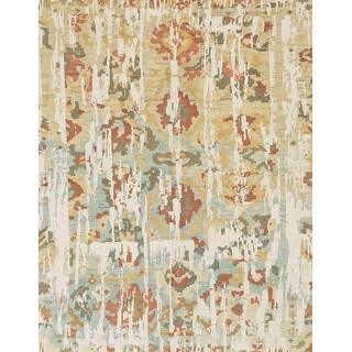 Ahgly Company Machine Washable Abstract Metallic Gold Area Rugs - Bed ...