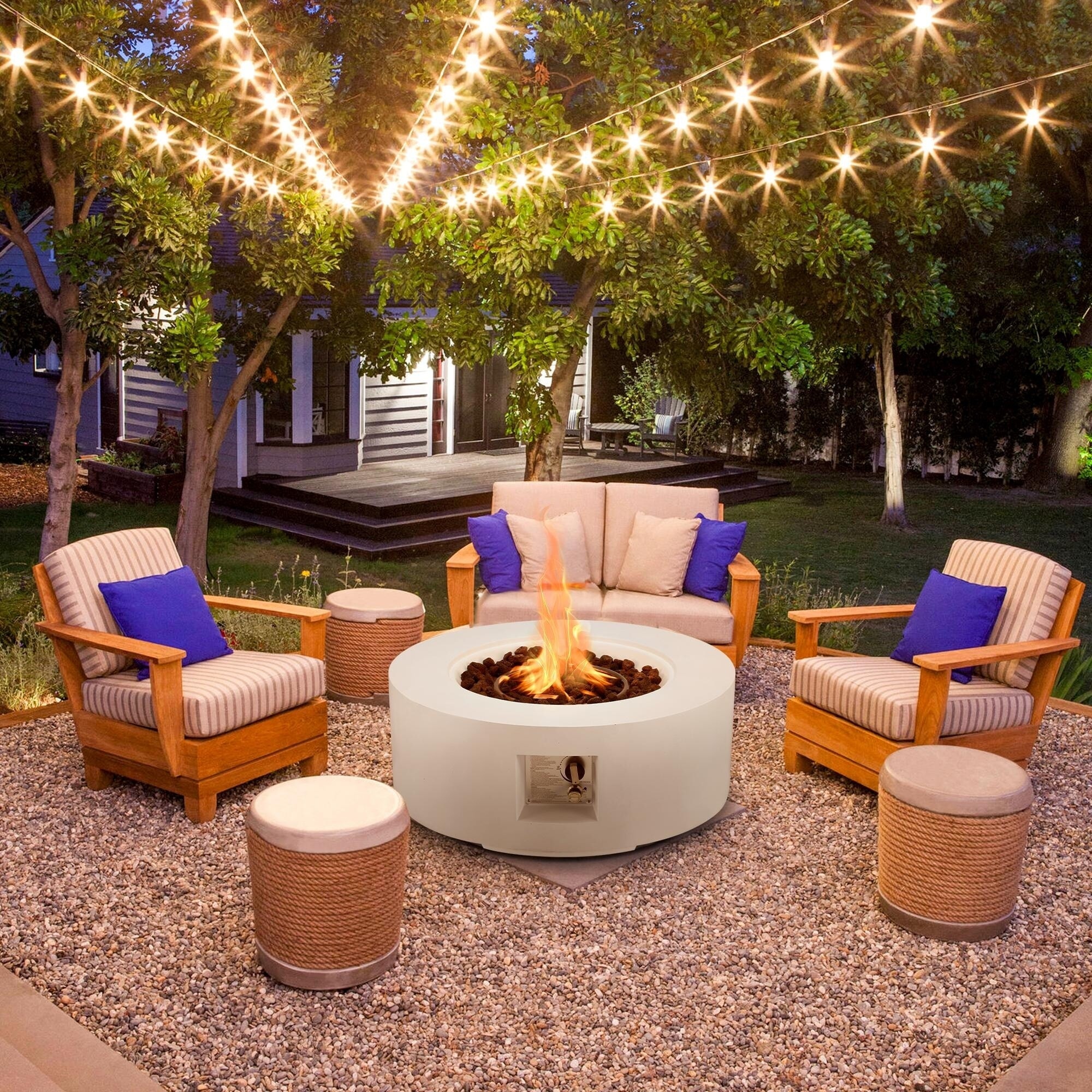 propane outdoor lighting