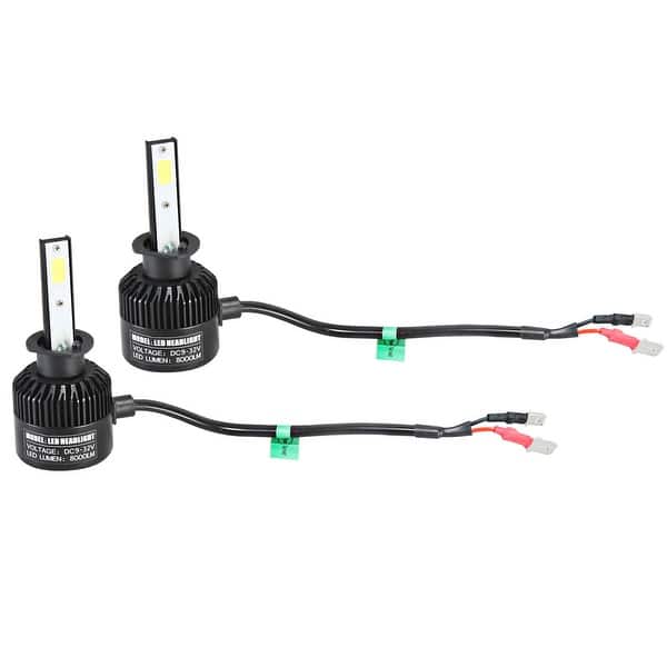 H1 110W 20000LM LED Headlight Conversion Kit Car Beam Bulb Driving Lamp ...