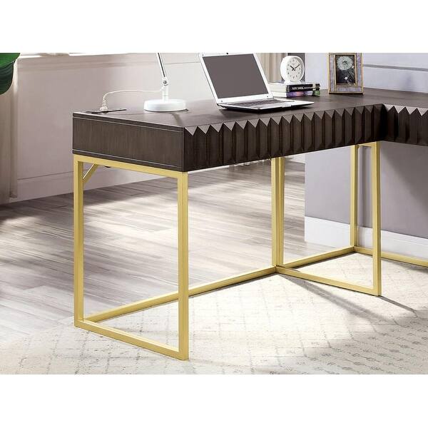 Adjustable Wood Computer Workstation Desks Converter with Concealed ...