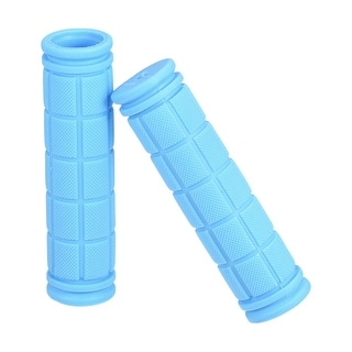 Handle Grips, Non-Slip Rubber Handlebar Grips for Fitness Machine Blue ...