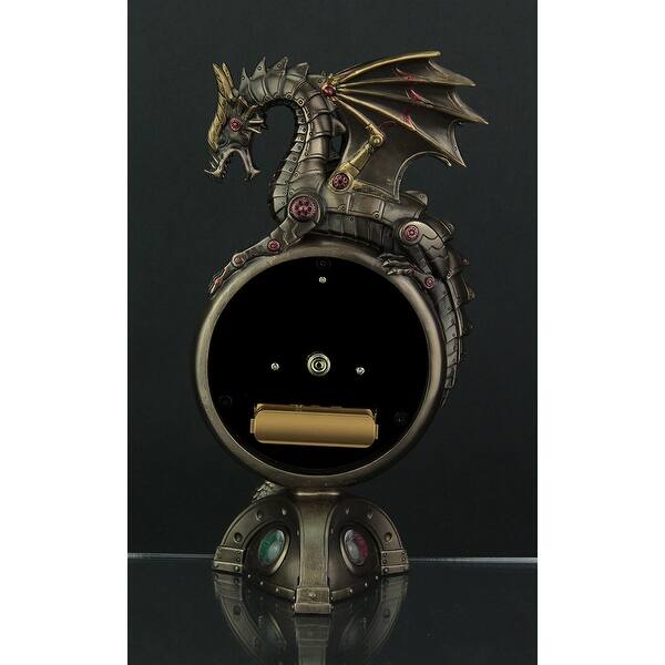 steampunk dragon clock