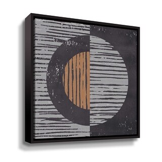 Primitive I Gray Gallery Wrapped Floater-framed Canvas - Bed Bath ...
