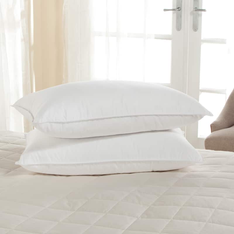 Spira Medium Density Pillow (Cluster Puff) - White - Overstock - 32391839