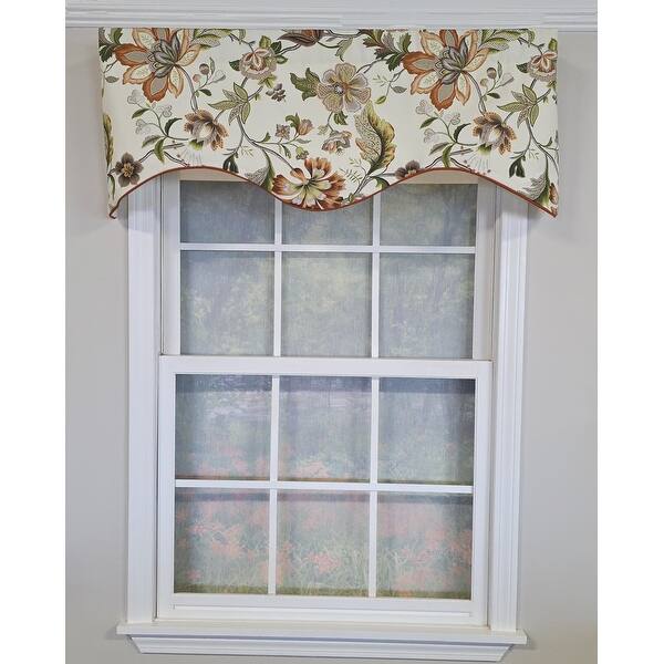RLF Home Zanzibar Cornice Valance - Bed Bath & Beyond - 43175047