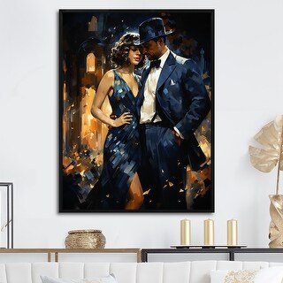 Designart "Harlem Renaissance Jazz Age Sonata Couple" Harlem ...