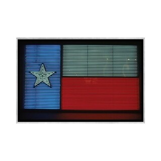 iCanvas "1990s Texas State Flag In Neon Sign Lights" by Vintage Images ...