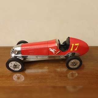 Authentic Models Kendra Car in Red/Polished - Bed Bath & Beyond - 35226794