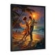 Designart "The Couple"S Dance Of Love Ii" Romantic Framed Wall Art ...