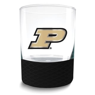 Collegiate Purdue University Commissioner 14 Oz. Rocks Glass with ...