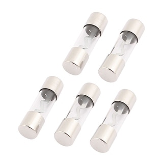 5 Pcs Standard Glass Car Audio Power Wire AGU Fuses 60A 38mm x 10mm ...