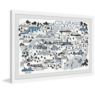 'Colorado Sites' Framed Painting Print - Bed Bath & Beyond - 33068801