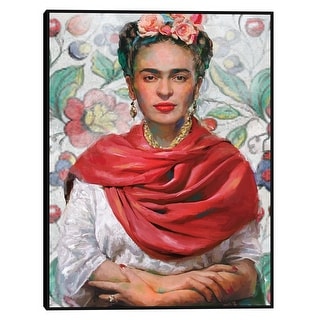 Frida Portrait By Studio Arts Canvas Art Print - Bed Bath & Beyond ...