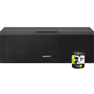 Sony 2-Way Bass Reflex Center Channel Speaker plus Warranty Bundle ...