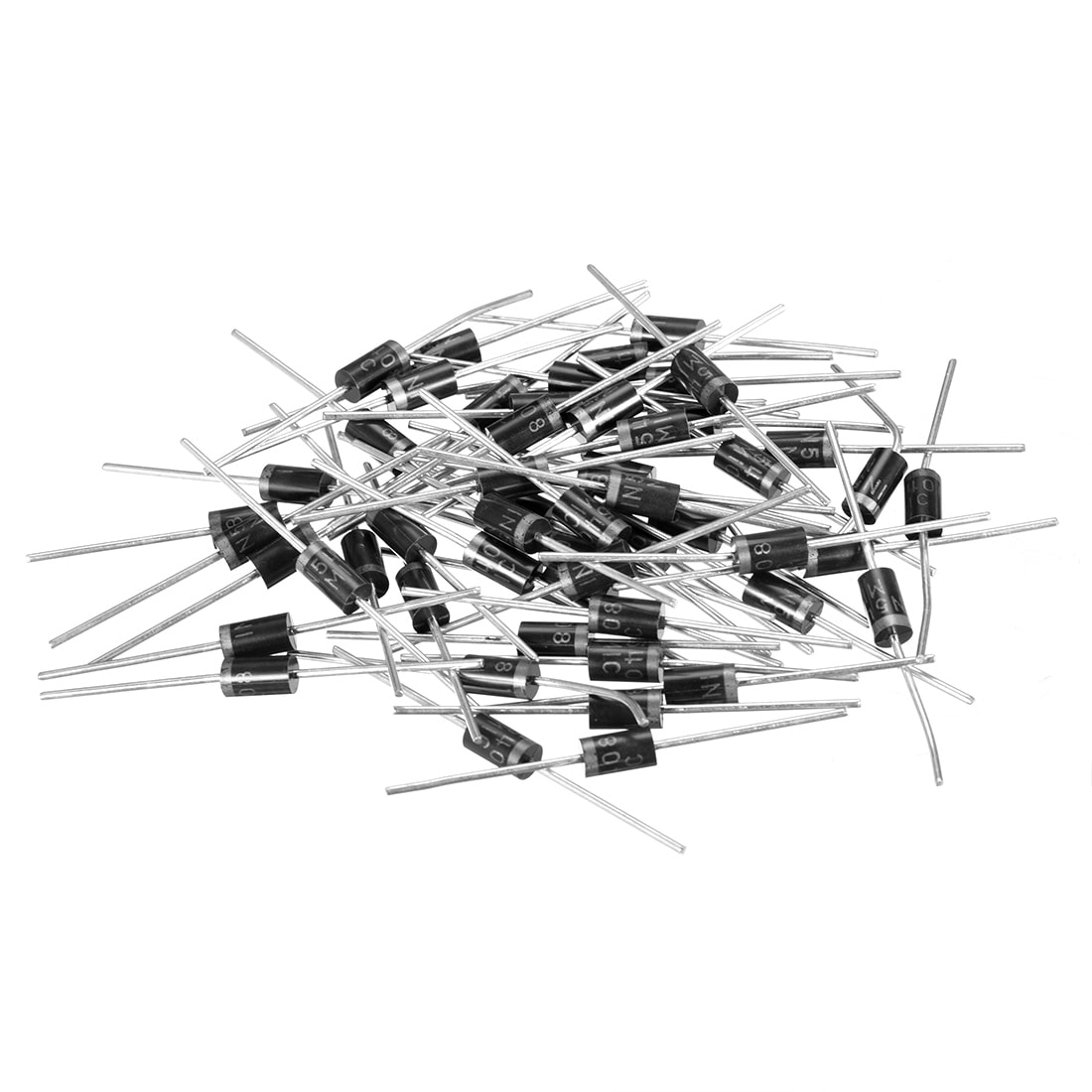 Schottky Rectifier Diode 3A 1000V Silicon Diodes 40pcs for 1N5408 - 3A ...