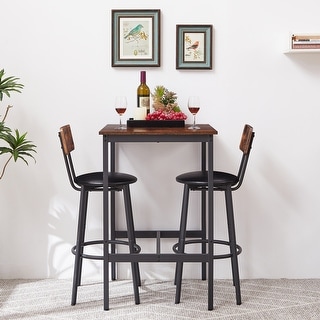 23.62" Square Dining Table Set for 2 - Bed Bath & Beyond - 42386169
