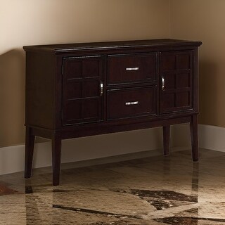 Plywood Poplar Wood Buffet Server, Espresso - Bed Bath & Beyond - 21809710