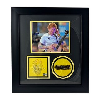 Ed Sheeran Signed Framed CD Album Insert Display - Bed Bath & Beyond ...