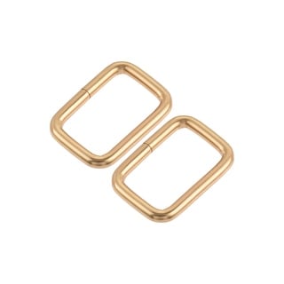 Metal Rectangle Ring Buckles for Bags Belts DIY - 25x16mm - Bed Bath ...